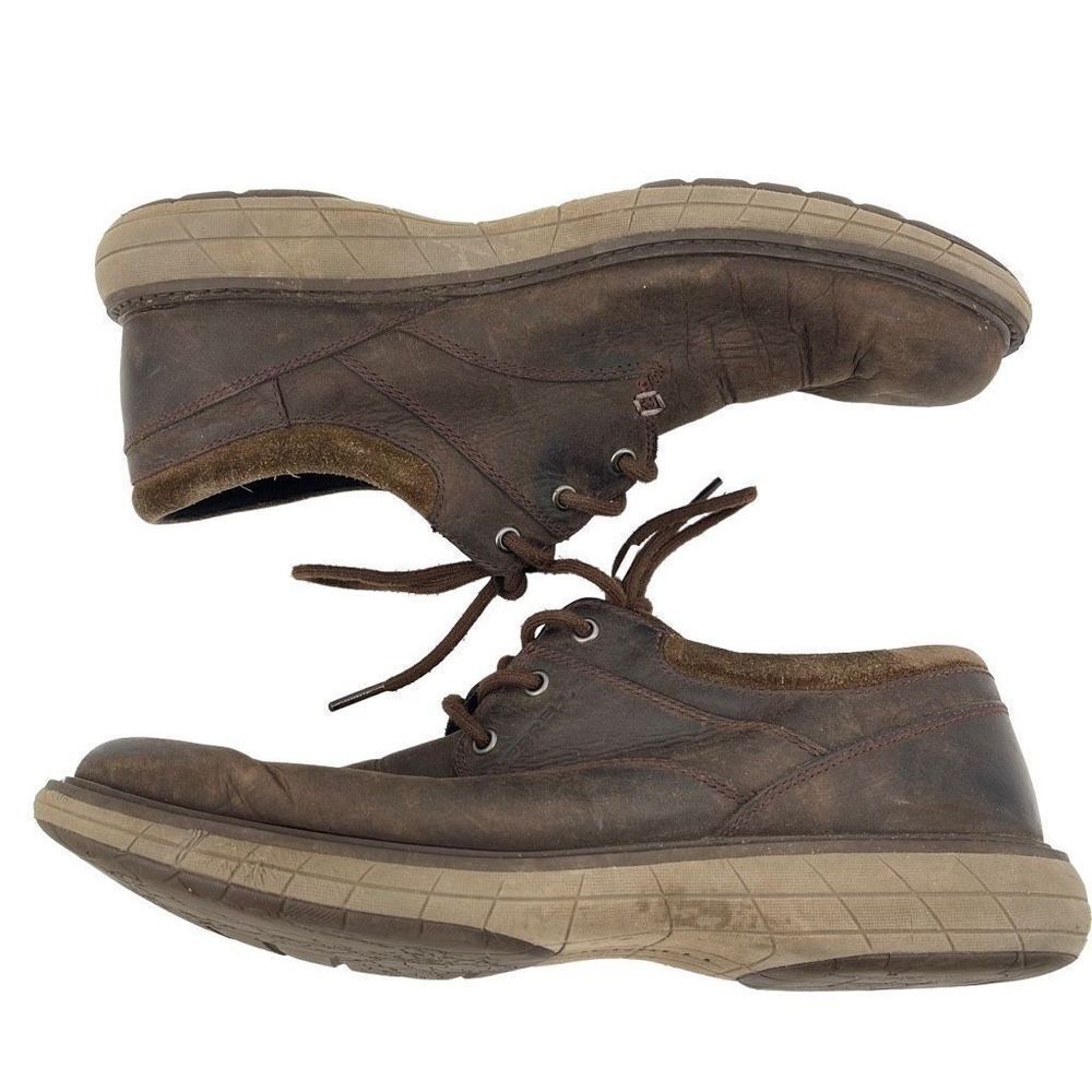Merrell Mens Oxford Shoes World Vue Lace Up Leather J… - Gem